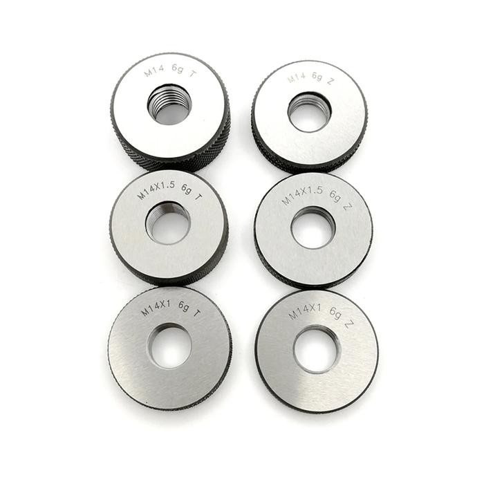 Jual 2PCS Metric thread ring gauge gauges set M14 M14X2 M14X1.5 6g GO ...
