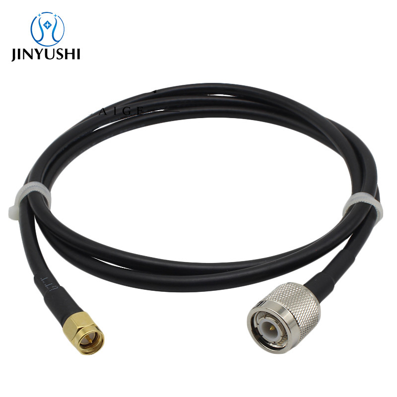 Jual TNC to SMA male TNC-J feeder connector Extension Coaxial Cable 50 ...