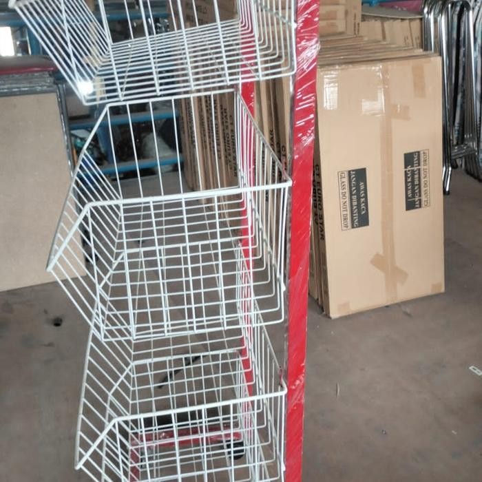 Jual Rak Chiki Holo/Rak Chiki Kotak 4 Susun Serbaguna Gratis Ongkir ...