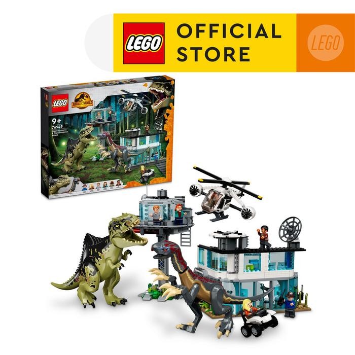 Jual TERJAMIN ASLI LEGO JURASSIC WORLD 76949 GIGANOTOSAURUS ...
