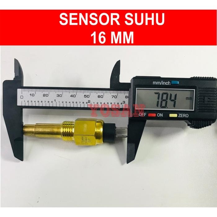 Jual SENSOR SUHU TEMPERATUR AIR VDO DRAT 16MM WATER TEMPERATUR | Shopee ...