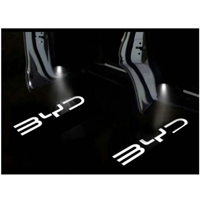 Jual BYD M6 Original Lampu Pintu Led Laser Projector Welcome light Logo ...