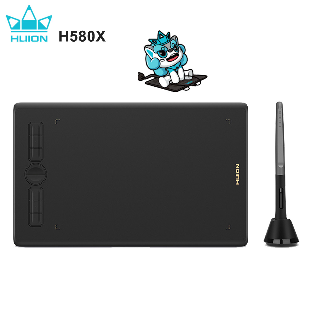 Jual HUION H580X INSPIROY Graphics Tablets Drawing Digital Tablets 8 x ...