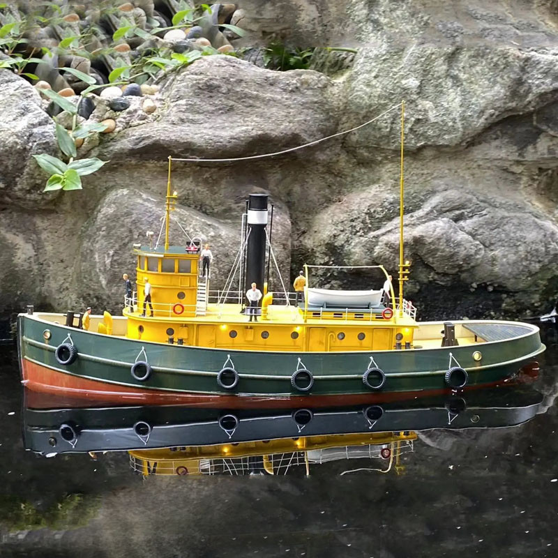 Jual 1/48 Miranda Tugboat Model Remote Control Finished Boat Model RC ...