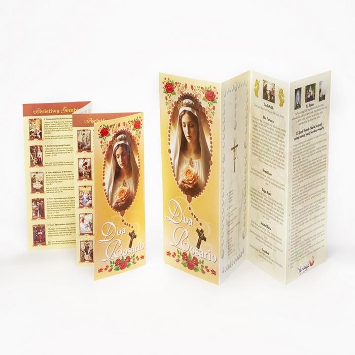Jual PREMIUM Lembaran Doa Rosario -Kertas Doa Rosario-Buku Kumpulan Doa ...