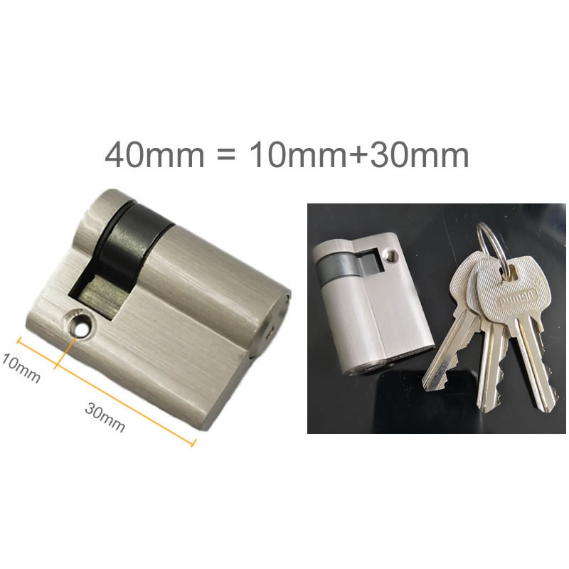 Jual Smart Lock Core Half Eccentric Lock Cylinder Height 32Mm For ...