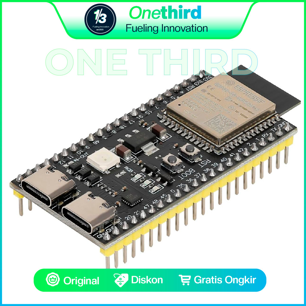 Jual ESP32-S3 Microcontroller Board N8R2, IOT, Robotik | Shopee Indonesia