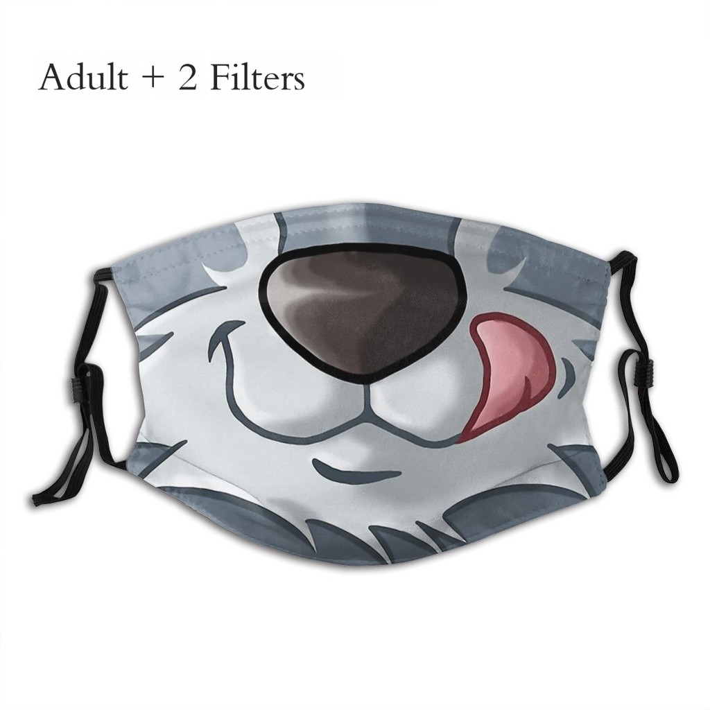 Jual LEATHER WOLF Face Masks LGBQ Flag Fashion Cotton Mascarilla Riding ...