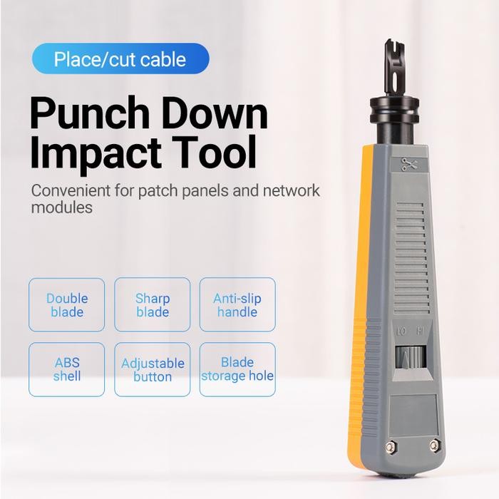 Jual Vention Punch Down Tool Impact Krone Punch Tool Modular Jack ...