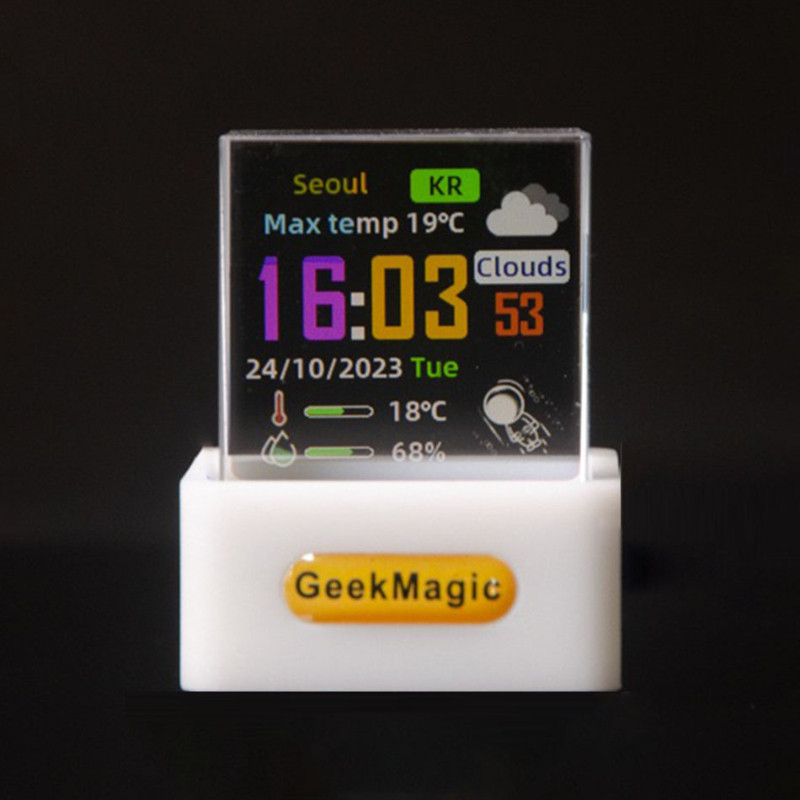 Jual GeekMagic GIFTV Crystal Holographic Desktop Decoration Smart ...