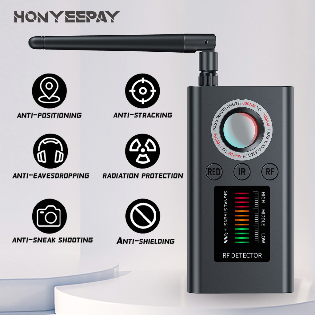 Jual Hidden Camera Detector Anti Spy Gadgets Professional Wireless ...