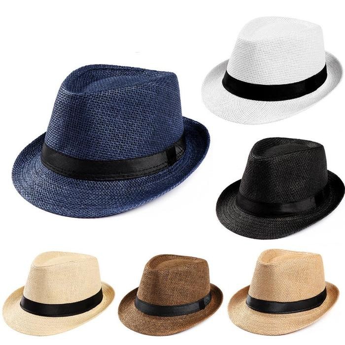 Jual Promo!! Topi Fedora Topi Panama Tompi Terbaru Kwalitas Paling ...