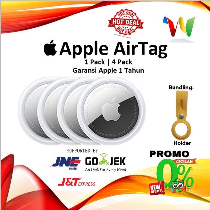Jual Apple Airtag 2021 Original 1 / 4 Pack For Iphone Airtags Air Tag ...