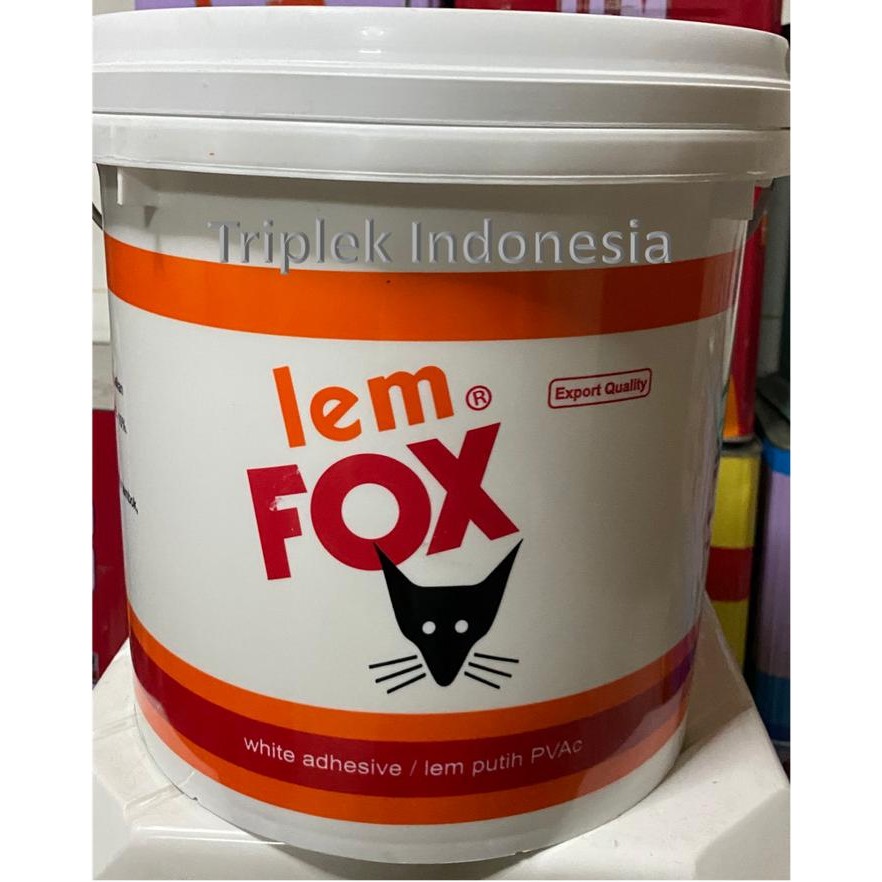 Jual Lem Putih Fox PVAC 10kg (Ember) | Shopee Indonesia