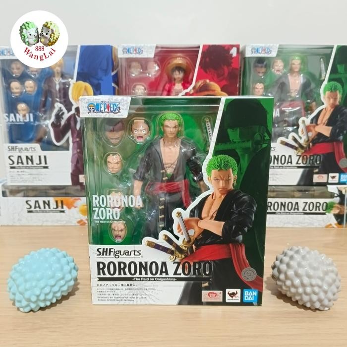 Jual SHF S.H.Figuarts Roronoa Zoro Raid on Onigashima Bandai Ver. One ...