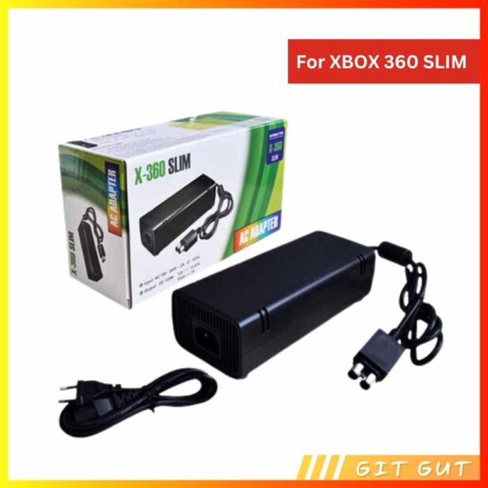 Jual Xbox 360 S Slim Console AC Adapter Adaptor Kabel Cable Power ...