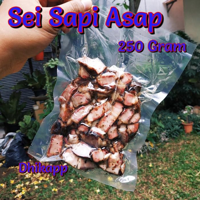 Jual New Sei Sapi Khas Kupang 250Gram Daging Asap Smoked Beef Fresh ...