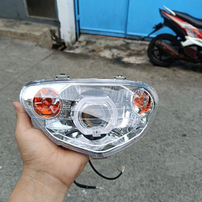 Jual lampu depan refektor mio sporty plus sen dan lampu biled, refektor ...