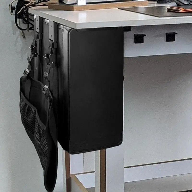 Jual Universal Pc Case Holder Under Desk Cpu Stand Wall Mounted ...