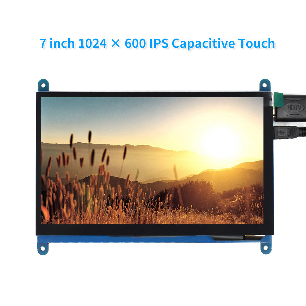 Jual 7 inch 1024*600 IPS Capacitive Touch Panel TFT LCD Module Screen ...