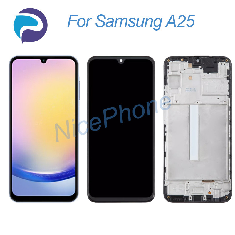 Jual For Samsung A25 LCD Screen + Touch Digitizer Display SM-A256E/DS ...