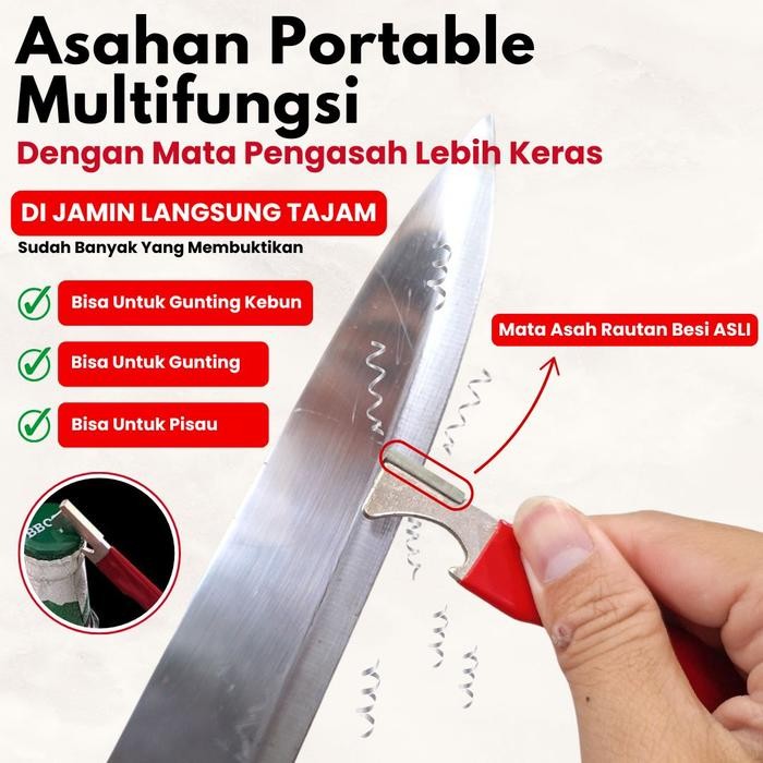 Jual Alat Pengasah Asah Pisau Cepat Rautan Genggam Portable Pengikis ...
