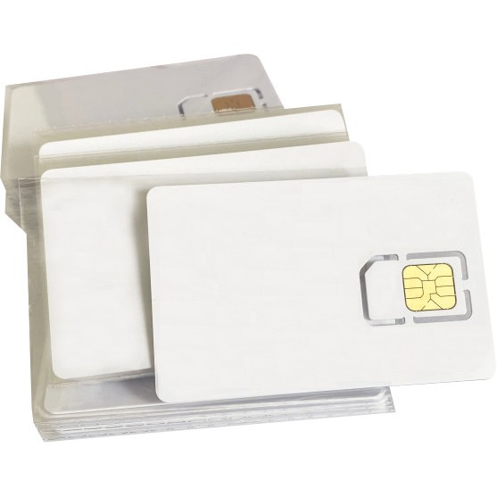 Jual Contact ISO 7816 SLE4428 blank Smart PVC Card 2FF SIM Punching ...