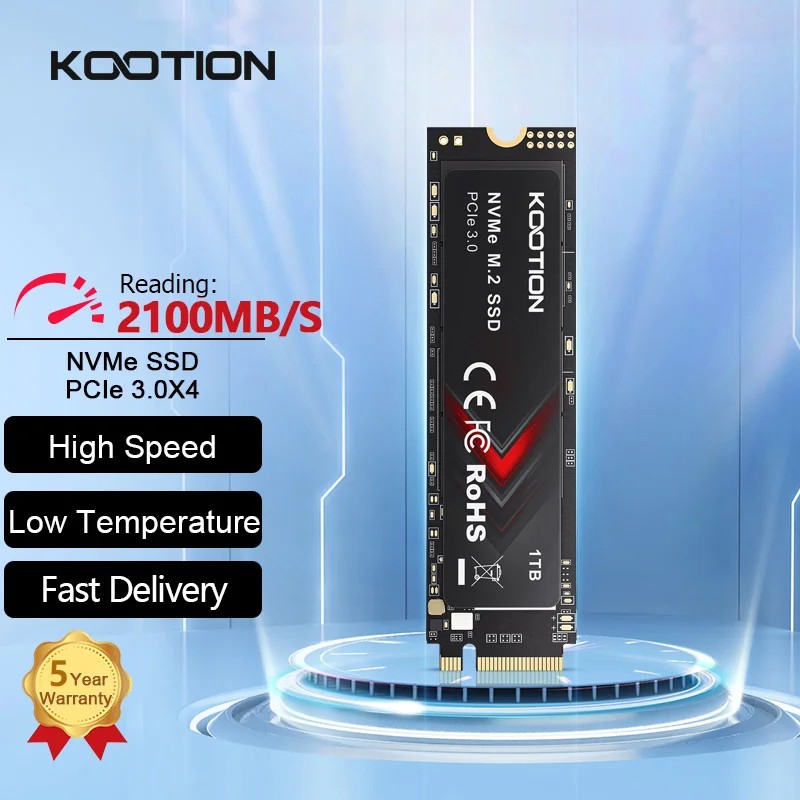 Jual KOOTION 1TB SSD M2 NVME Gen3 2280 PCIE 3.0x4 256GB 512GB High ...