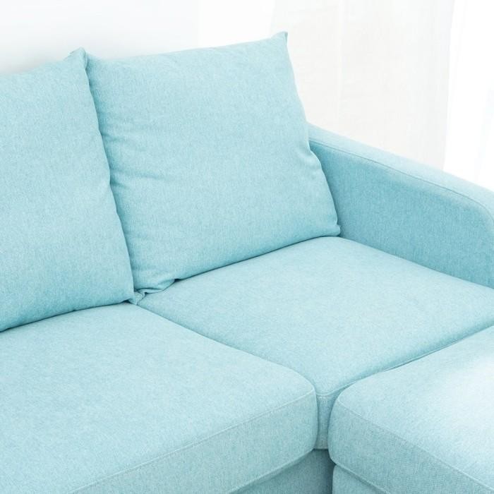 Jual Informa Illago Sofa Sudut Modular Fabric - Hijau | Shopee Indonesia