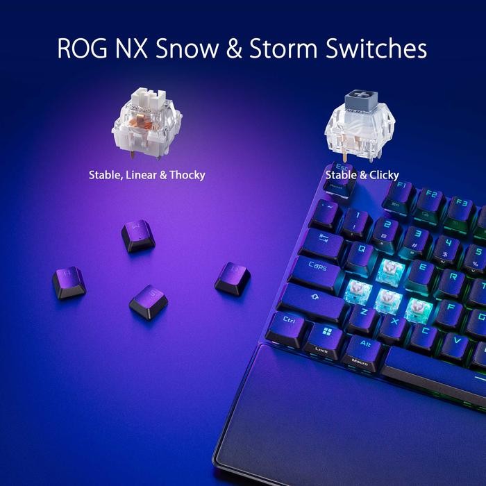 Jual (Expert) ASUS ROG Strix Scope II Gaming Keyboard Mechanical ...