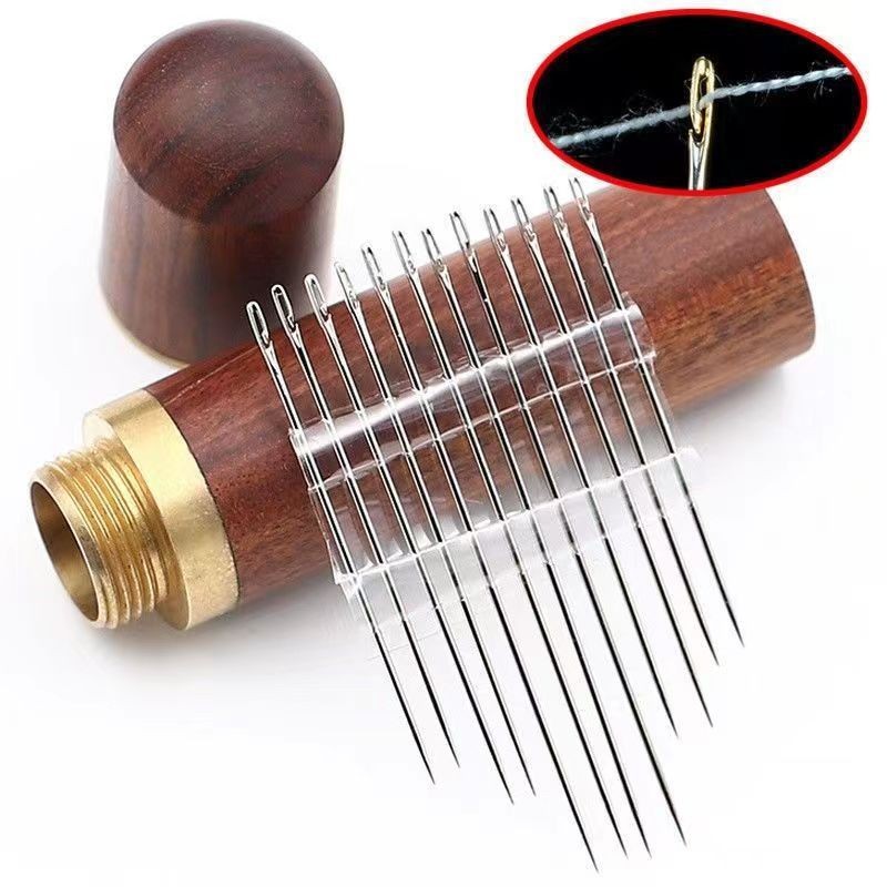 Jual Needle Box Set Blind Sewing Needles Elderly Quick Automatic Self ...
