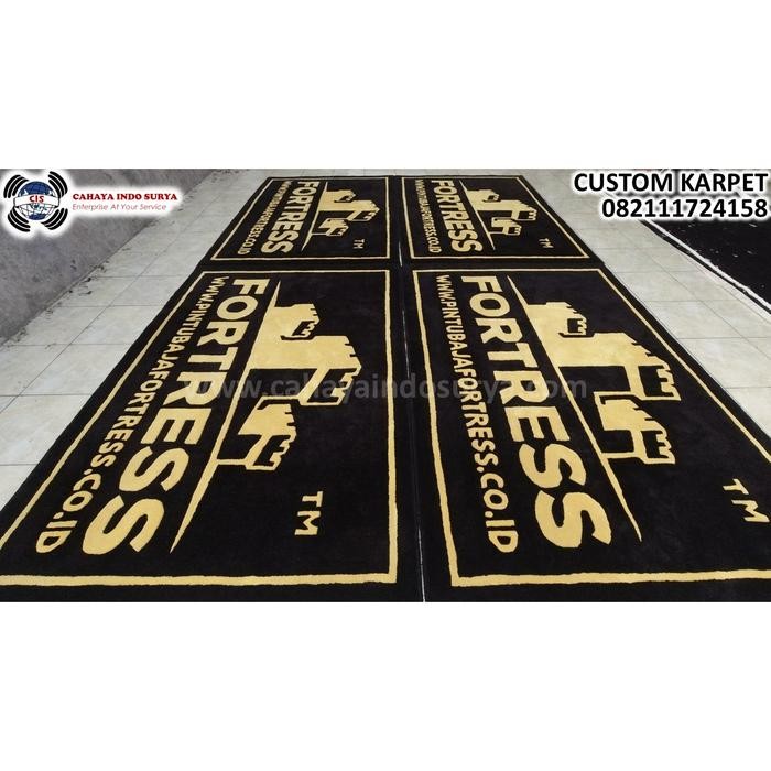 Jual Karpet Lobby Custom Full Logo Nama Nd Custom Warna & Ukuran ...