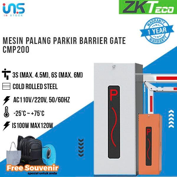 Jual Mesin Palang Parkir Barrier Gate ZKTECO CMP200 GARANSI RESMI 1 ...
