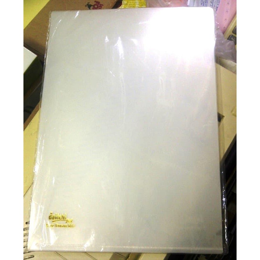 Jual CLEAR SLEEVES FOLIO DAICHI ( MAP L ) ( PAK = 12 PCS ) | Shopee ...