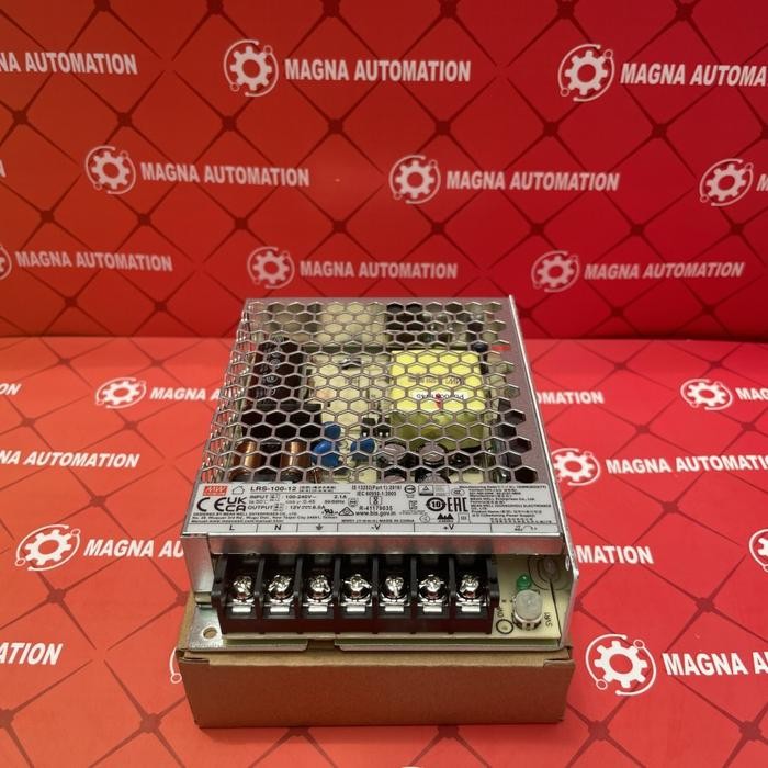 Jual MEAN WELL LRS-100-12 POWER SUPPLY MEANWELL 100W 12V 8,3A LRS NES ...