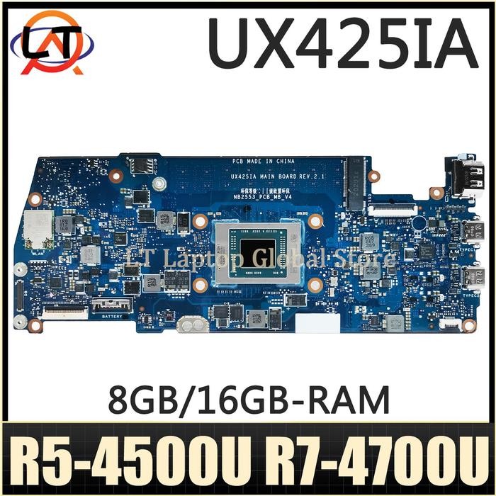 Jual LT Laptop UX425IA motherboard For ASUS ZenBook UX425 UX425IA ...