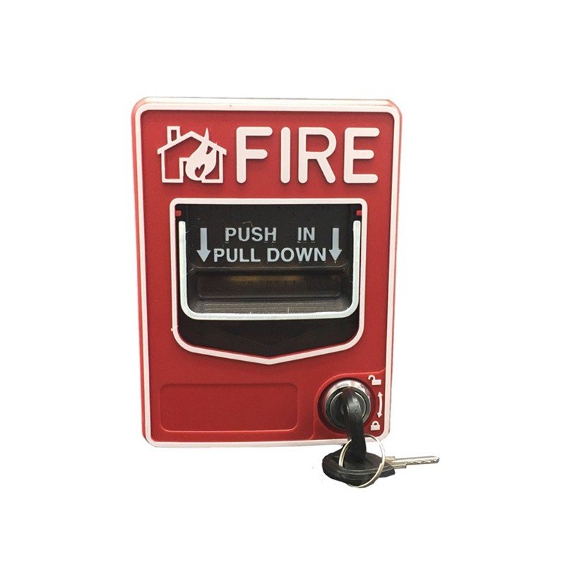 Jual Push Station Conventional Manual Call Point Fire Alarm System ...