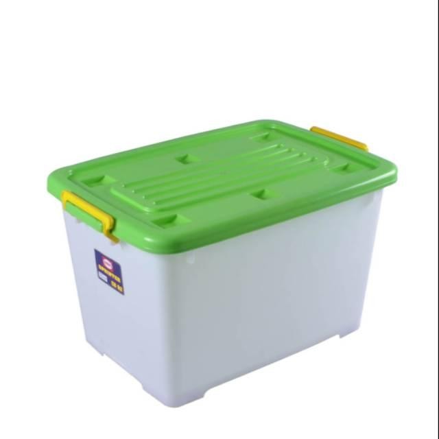 Jual Shinpo Container Mega Box Plastik CB 95 ,130,150 Liter Dengan Roda ...