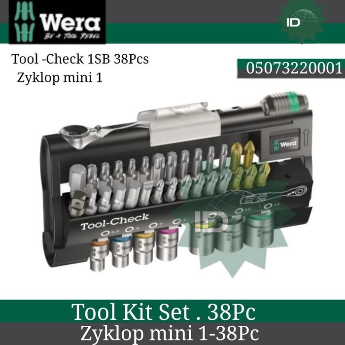 Jual WERA 05073220001 Tool Kit Set Tool-Check 1 | Shopee Indonesia