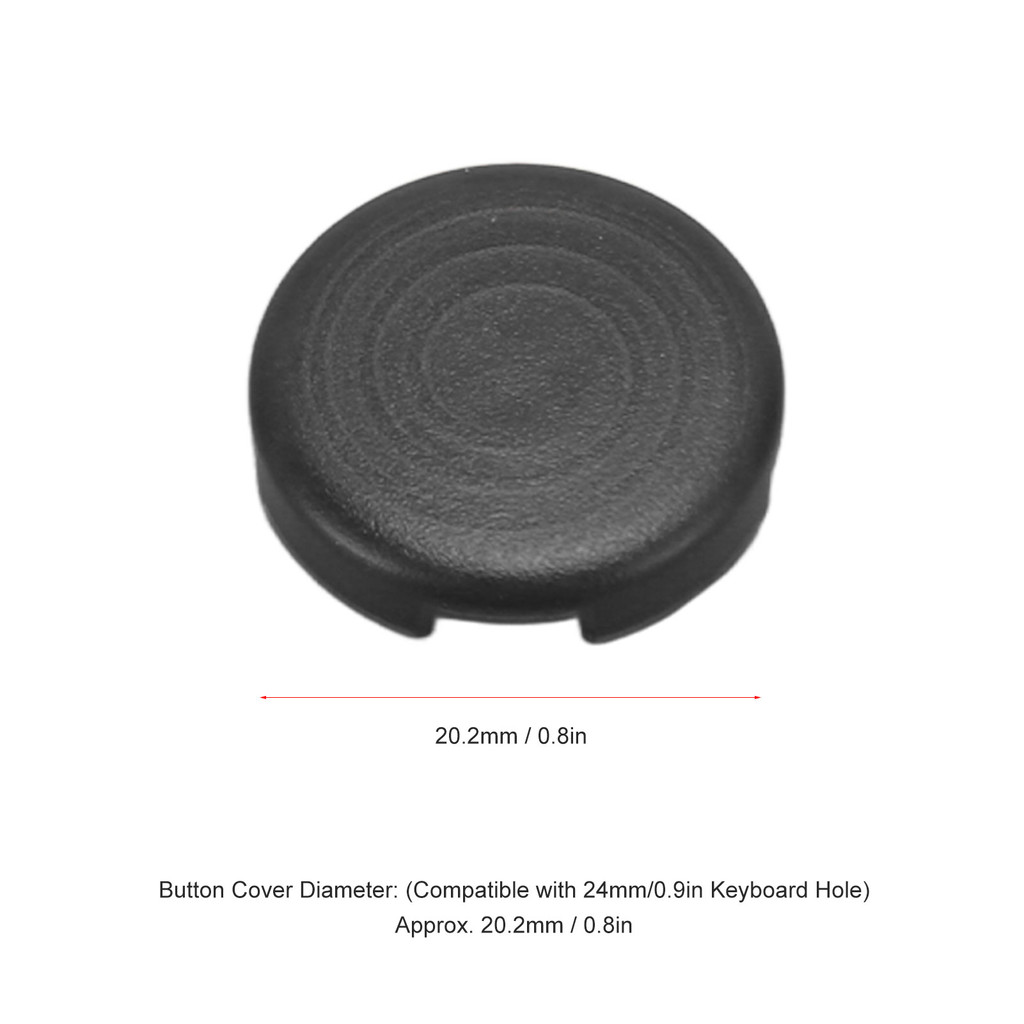 Jual 12pcs Mechanical Push Button Cover Arcade Button Cover 20.2mm for ...