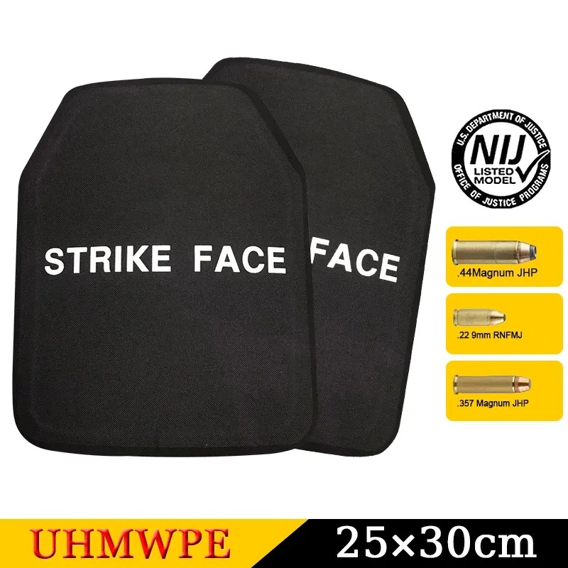Jual NIJ IIIA Bulletproof plate tactical vest Ballistic plates chest ...