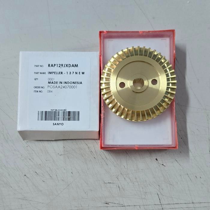 Jual Spare part Pompa Air Sanyo Impeller Tipe Pompa PWH 137C & PH 137AC ...