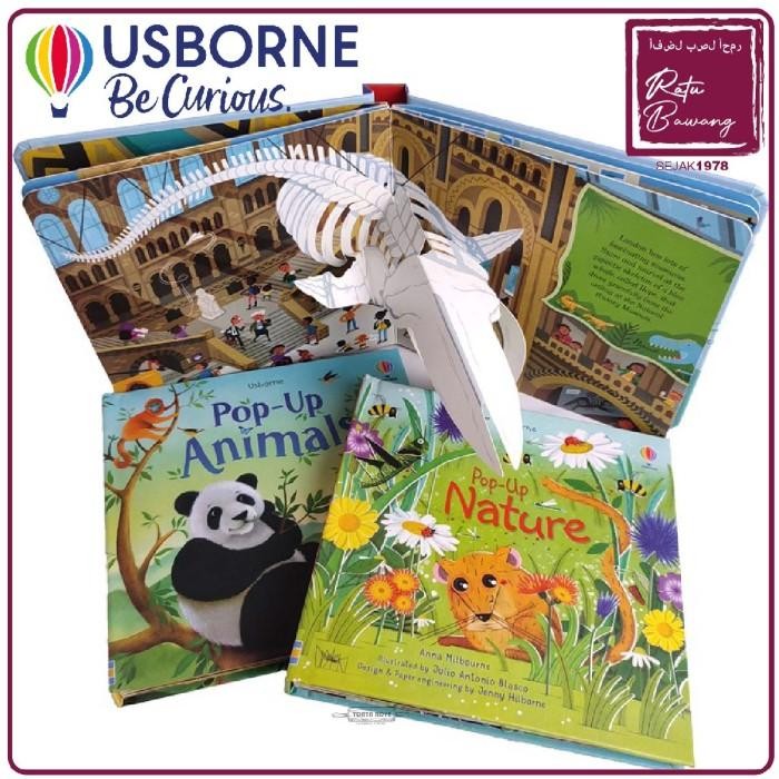 Jual Buku Cerita Anak bergambar Pop Up USBORNE timbul 3D bahasa inggris ...