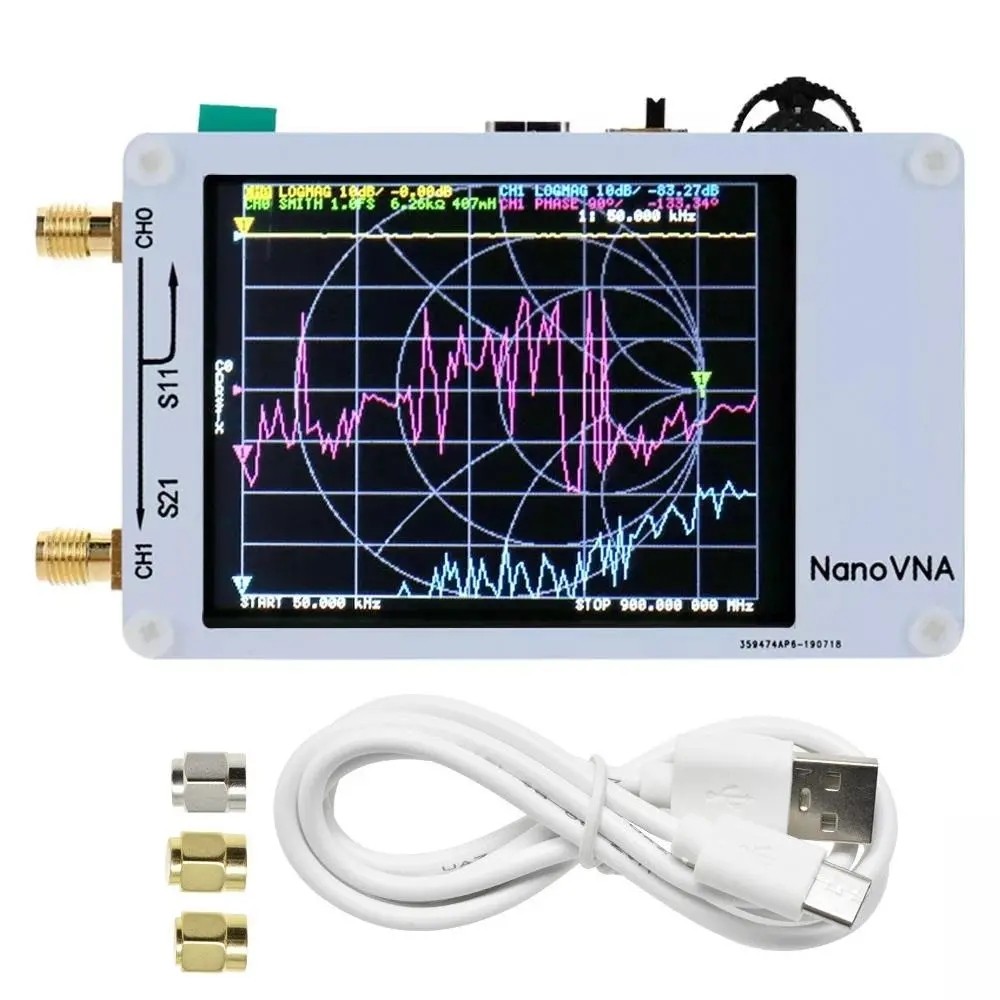 Jual Original NanoVNA Vector Network Analyzer HF VHF UHF Antenna ...