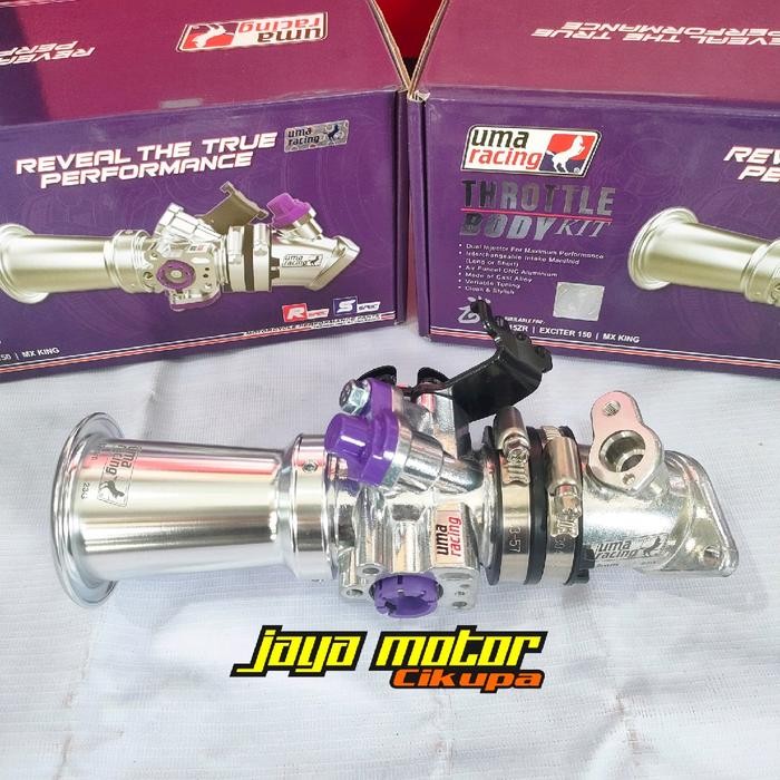 Jual Throttle Body Kit Tb Uma Racing Original Asli Yamaha Y15Zr Mx King ...
