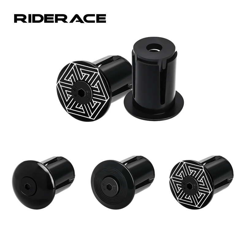 Jual IMPORT Bicycle Bar Ends Plug Caps Expanding Adjustable Locking ...