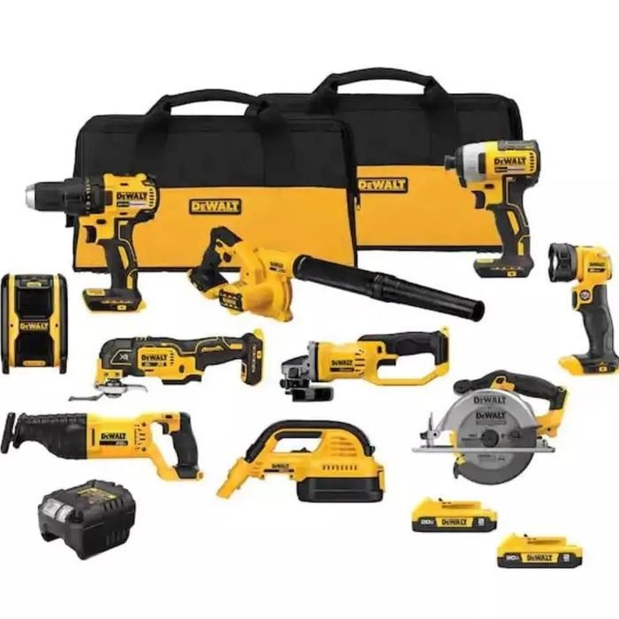 Jual LO145 DEWALT 20V MAX Power Tool Combo Kit Cordless Power Tool Set ...