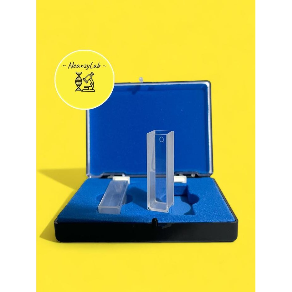 Jual KUVET KUARSA / CUVETE QUARTZ SPEKTROFOTOMETER UV VIS 10 MM ...