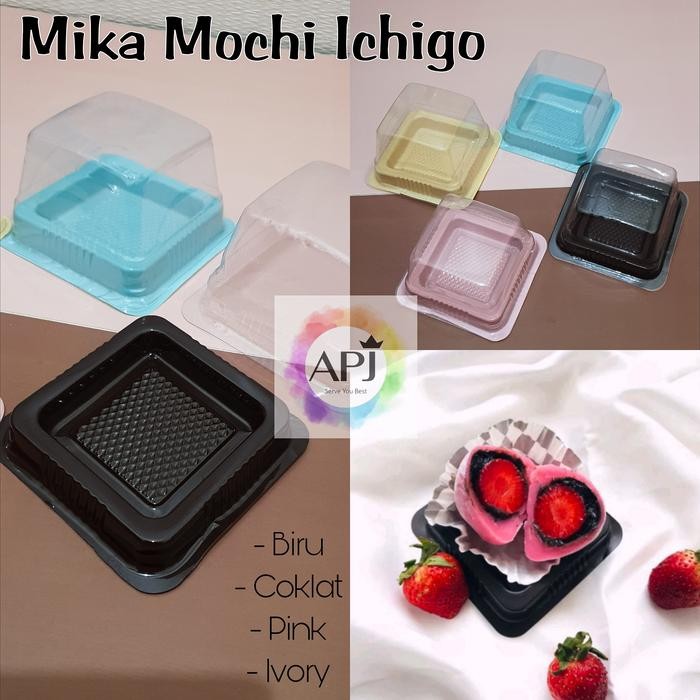 Jual JT Mika Mochi Daifuku 50 SET / Mika Mochi Satuan / Tray Mochi Daifuku / Mika Mochi Ichigo ...