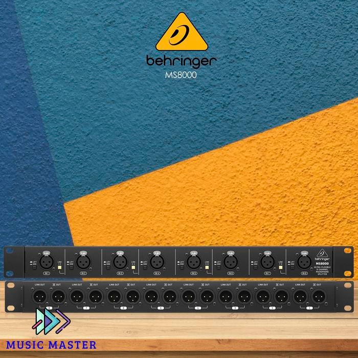 Jual BEHRINGER MS8000 ULTRA FLEXIBLE 8 CHANNEL | Shopee Indonesia